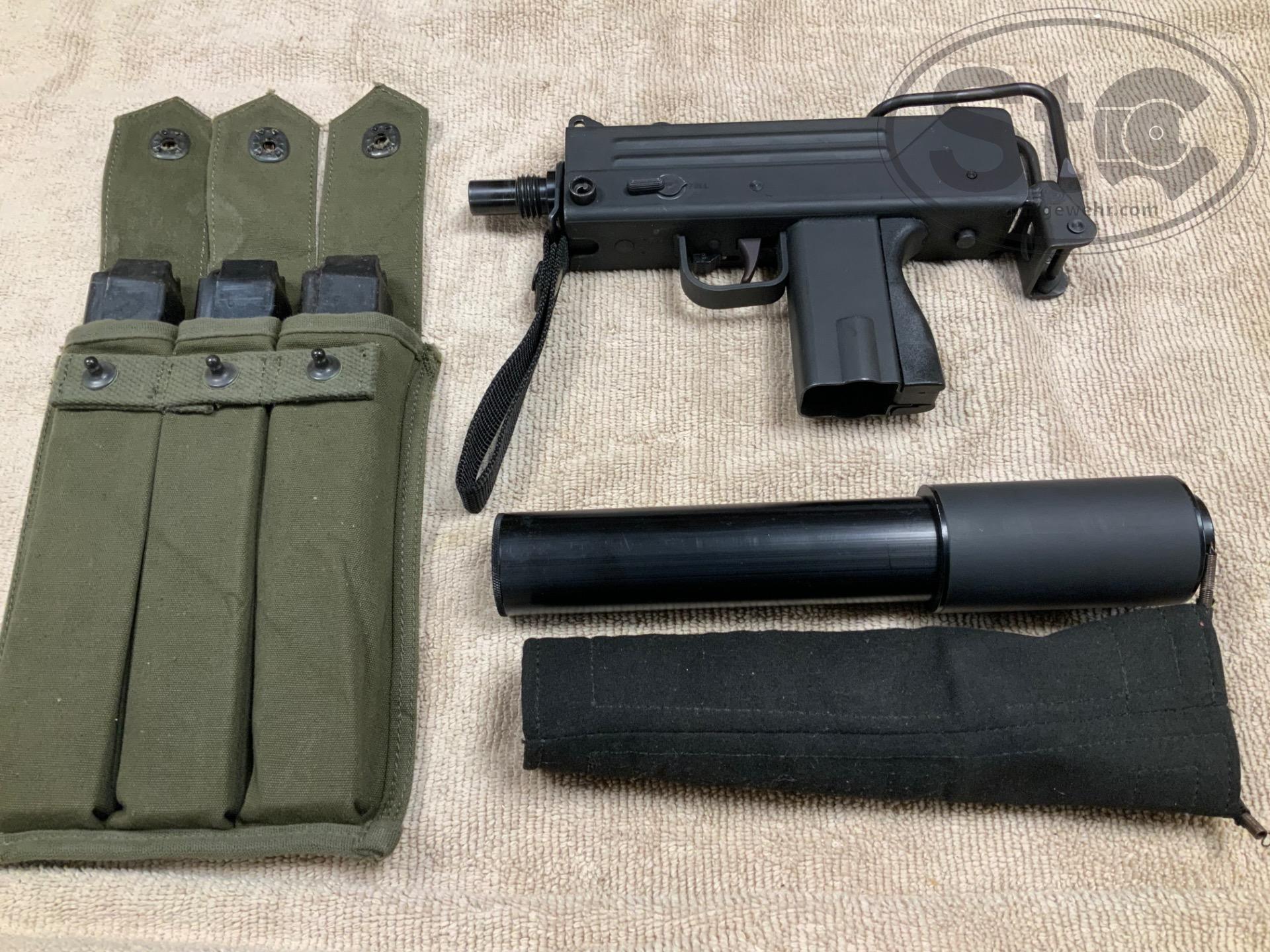 WTS Powder Springs Ingram M10 45 With SWD Silencer - NFA Market Board ...