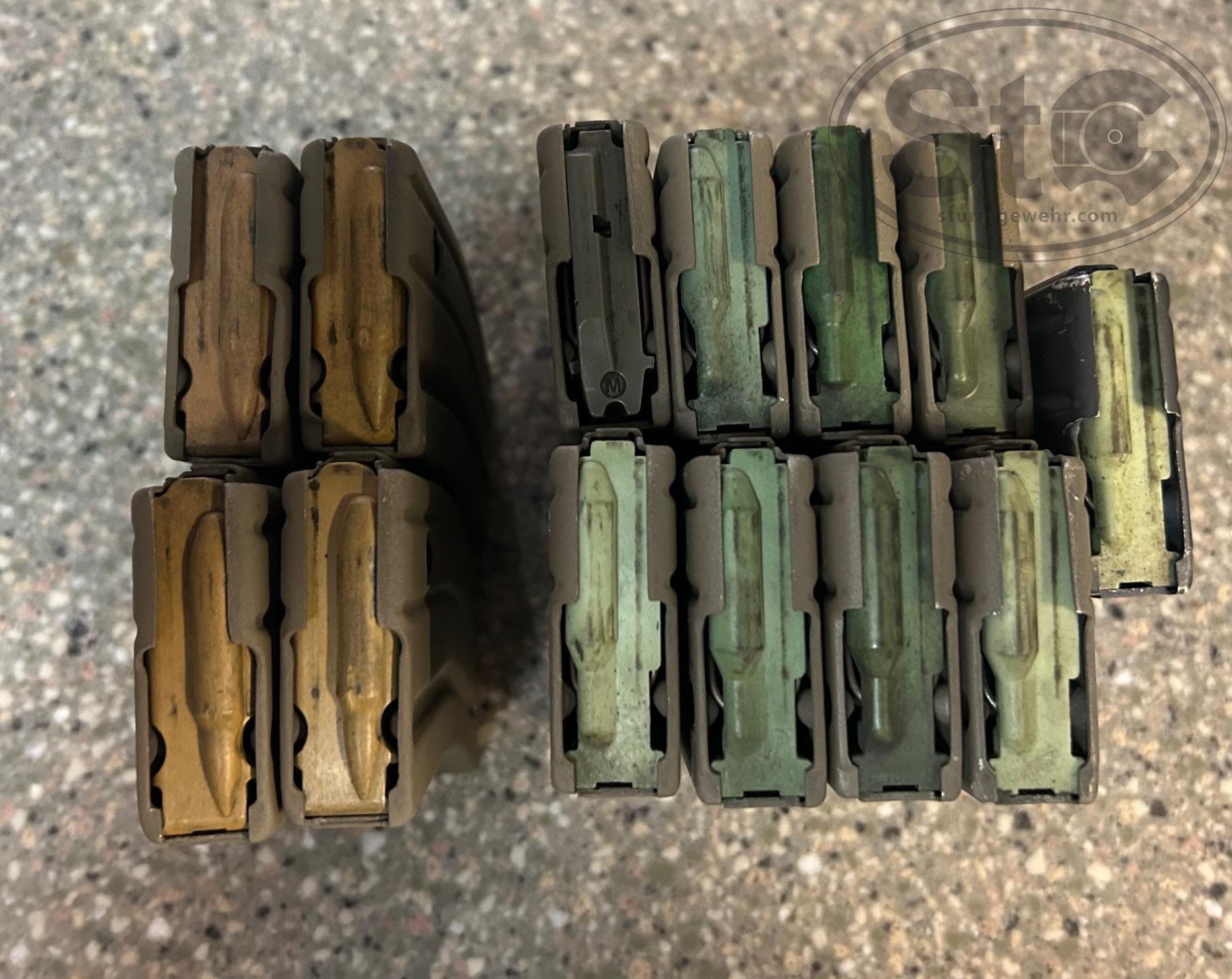 ALL SPF USGI OKAY aluminum magazines in MagPul FDE - Parts and ...