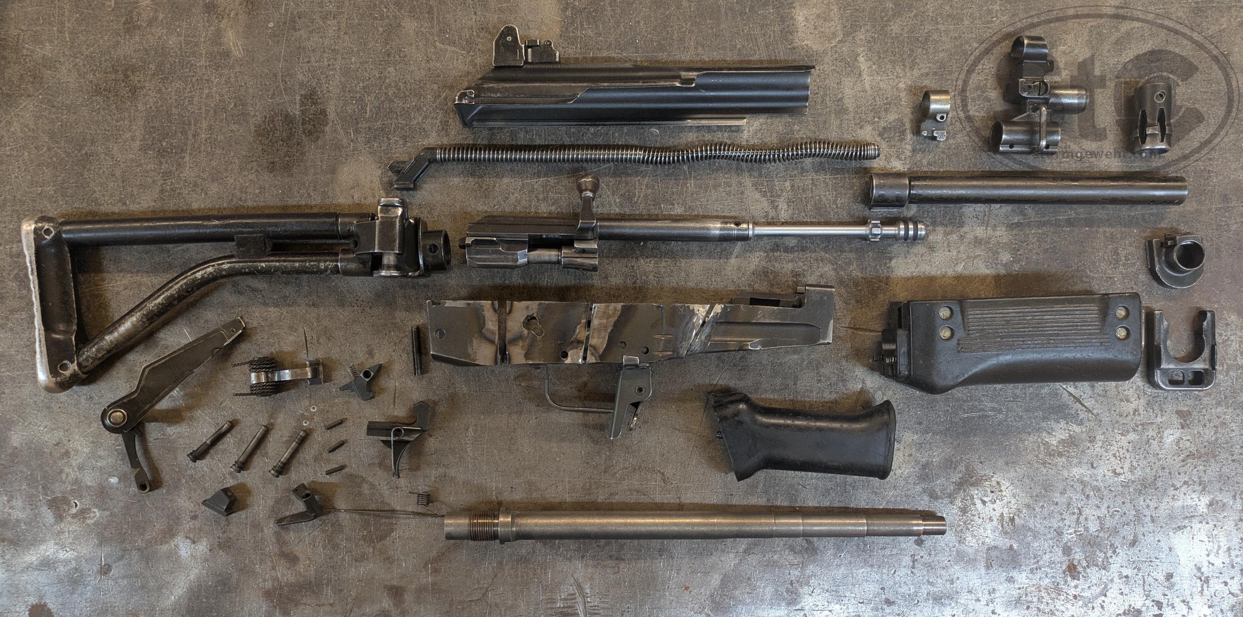 Sold Galil Sar Parts Kit W Barrel Receiver Re Weldable Parts And