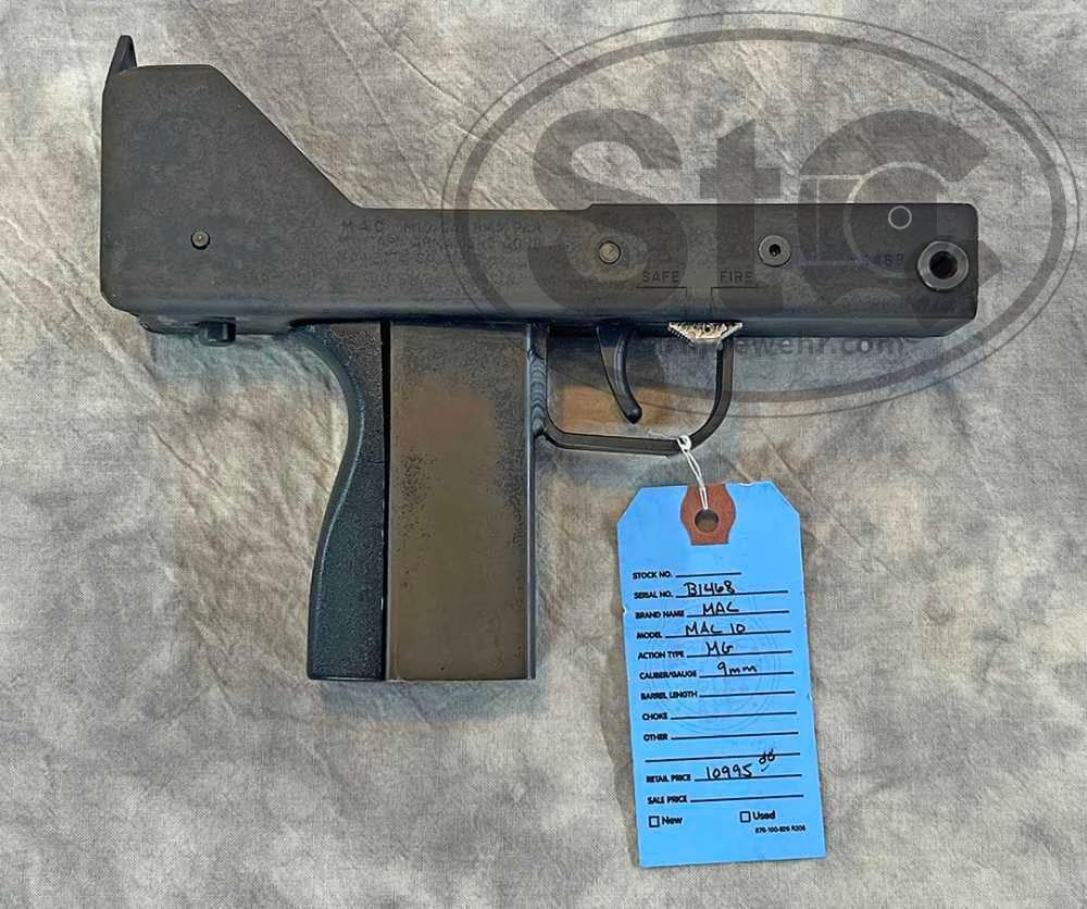 RPB Industries Mac-10 Receiver, 9mm on Form 3 in Indiana - NO CC Fees - NFA Market Board ...