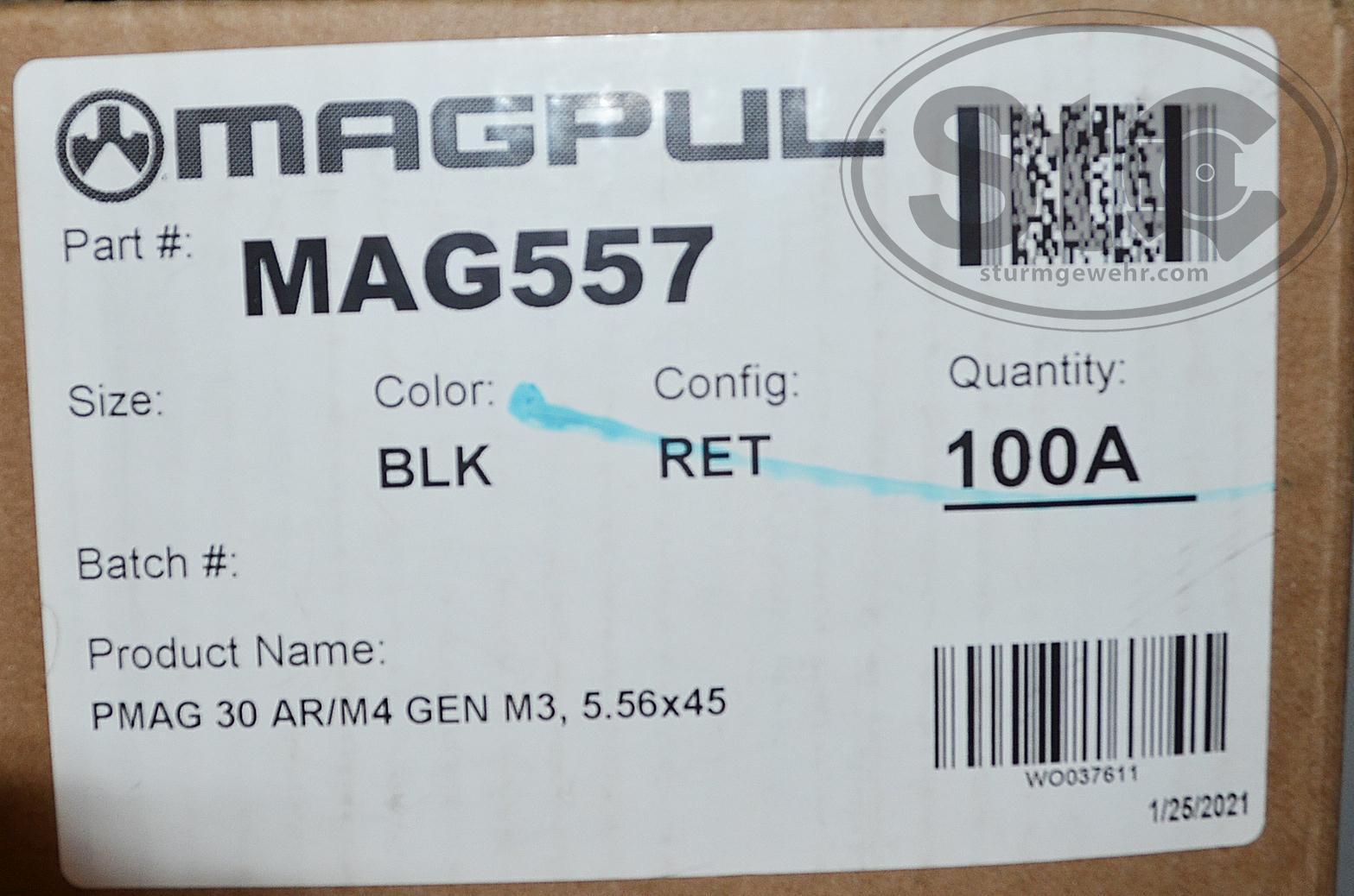 WTS - Full Case Factory-new Magpul PMag 5.56mm, Gen M3, 30-round in ...
