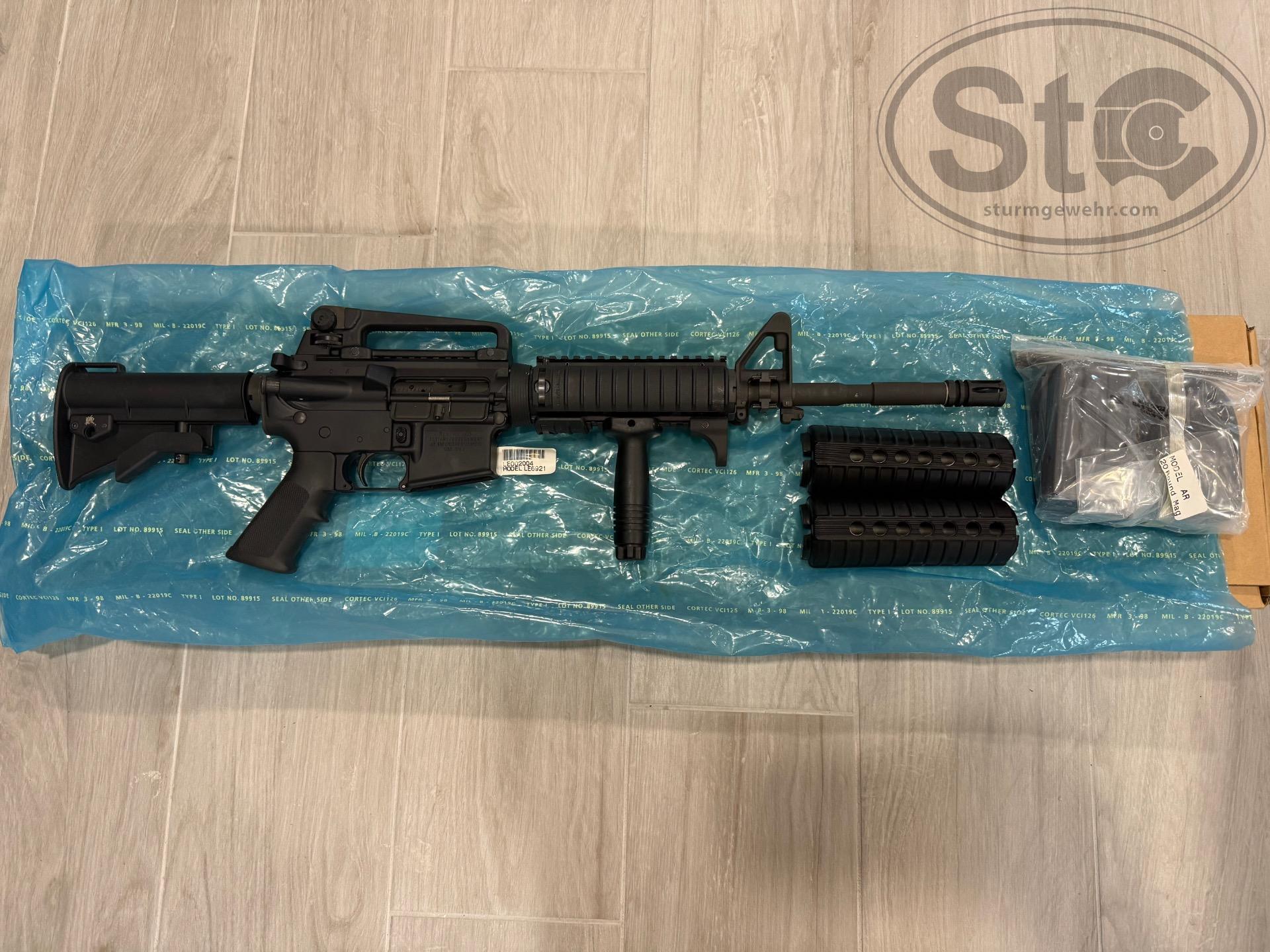 UNFIRED Colt M4 LE 6921 Short Barrel Rifle 5.56 14.5” Barrel - 2005 ...