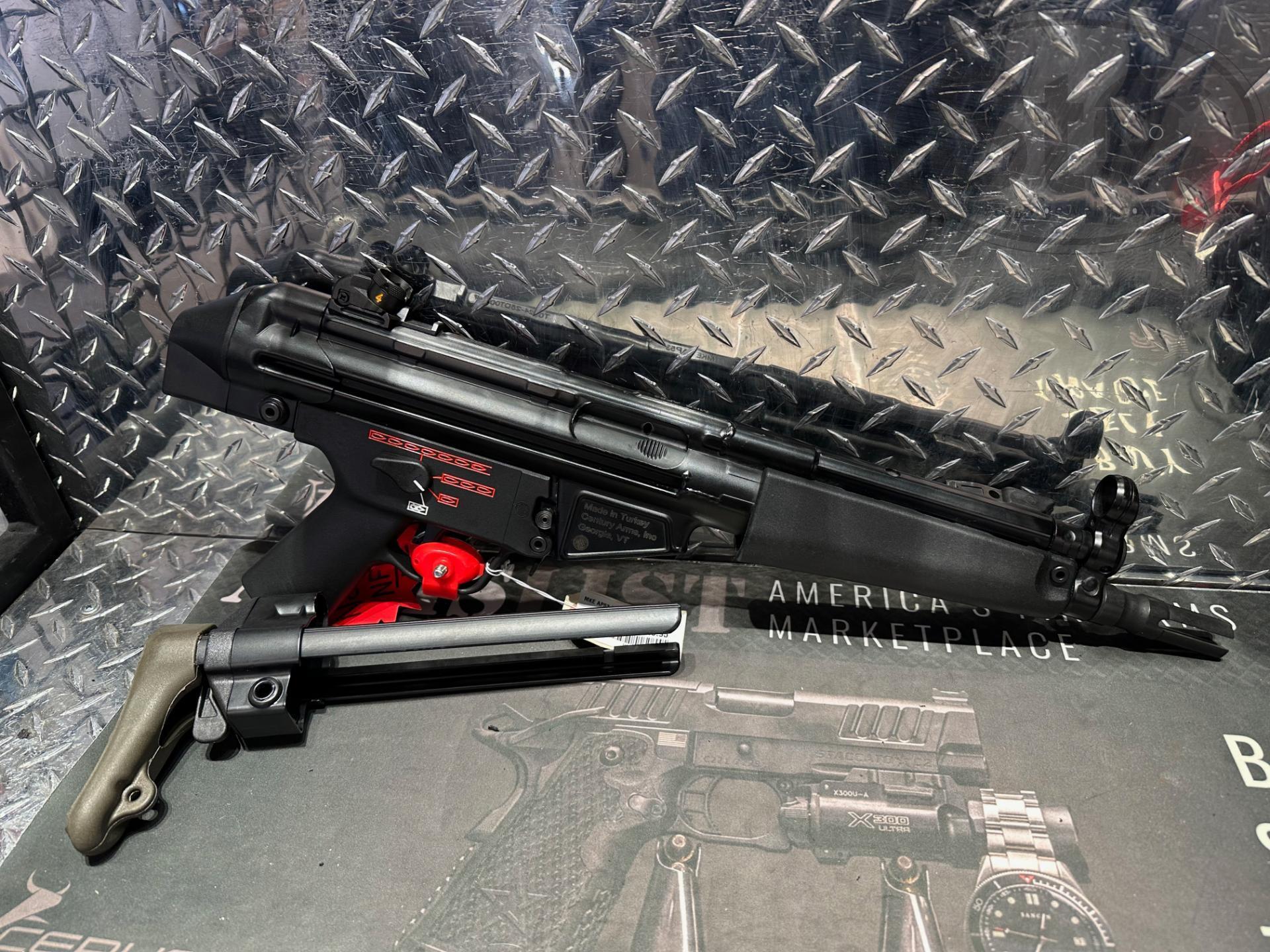 WTS: SBR Package Century/MKE AP53 5.56 Pistol with Collapsible Stock ...