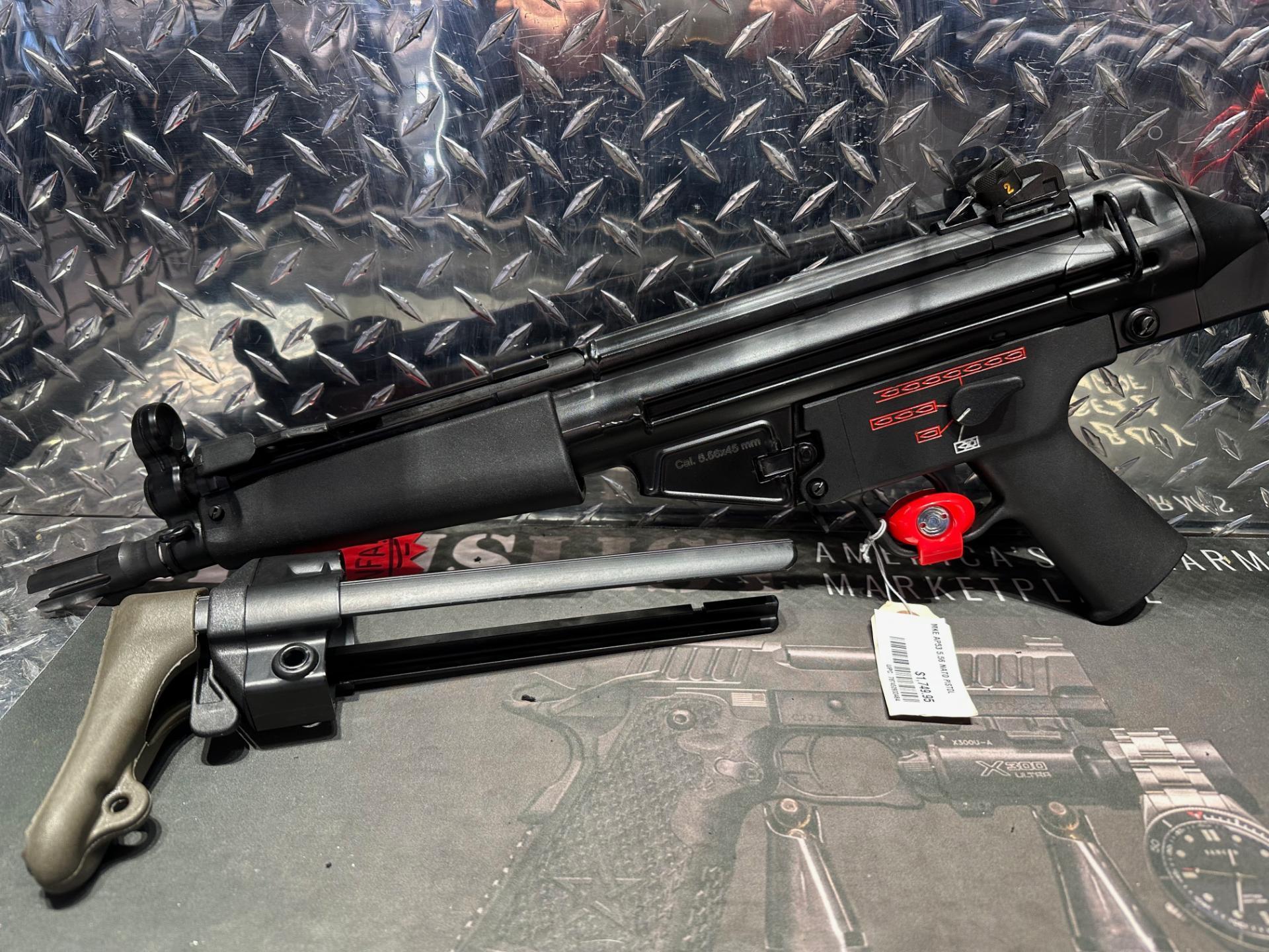 WTS: SBR Package Century/MKE AP53 5.56 Pistol with Collapsible Stock ...