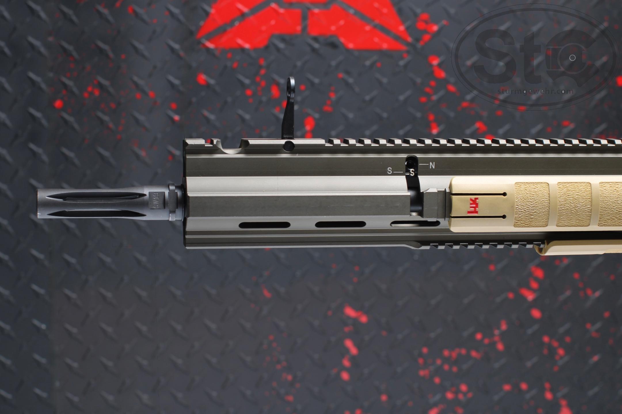 RARE & HIGHLY SOUGHT AFTER HK G28Z FACTORY UPPER W/ B&T G28 RECEIVER ...