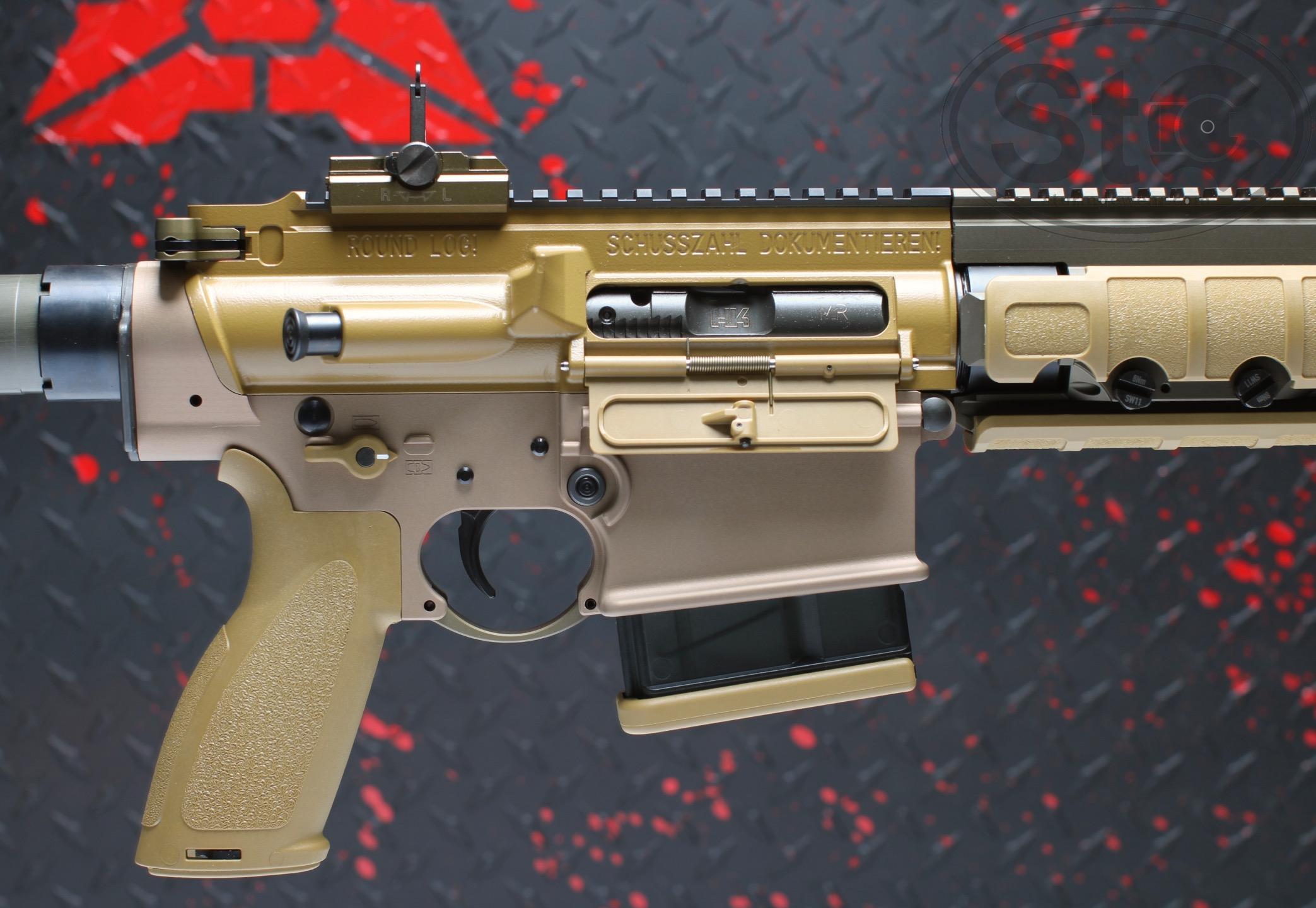 RARE & HIGHLY SOUGHT AFTER HK G28Z FACTORY UPPER W/ B&T G28 RECEIVER ...