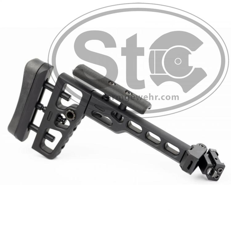 SAMSON S.A.S. Tactical Folding Stock (BLACK) - For ANY 1913 Railed ...