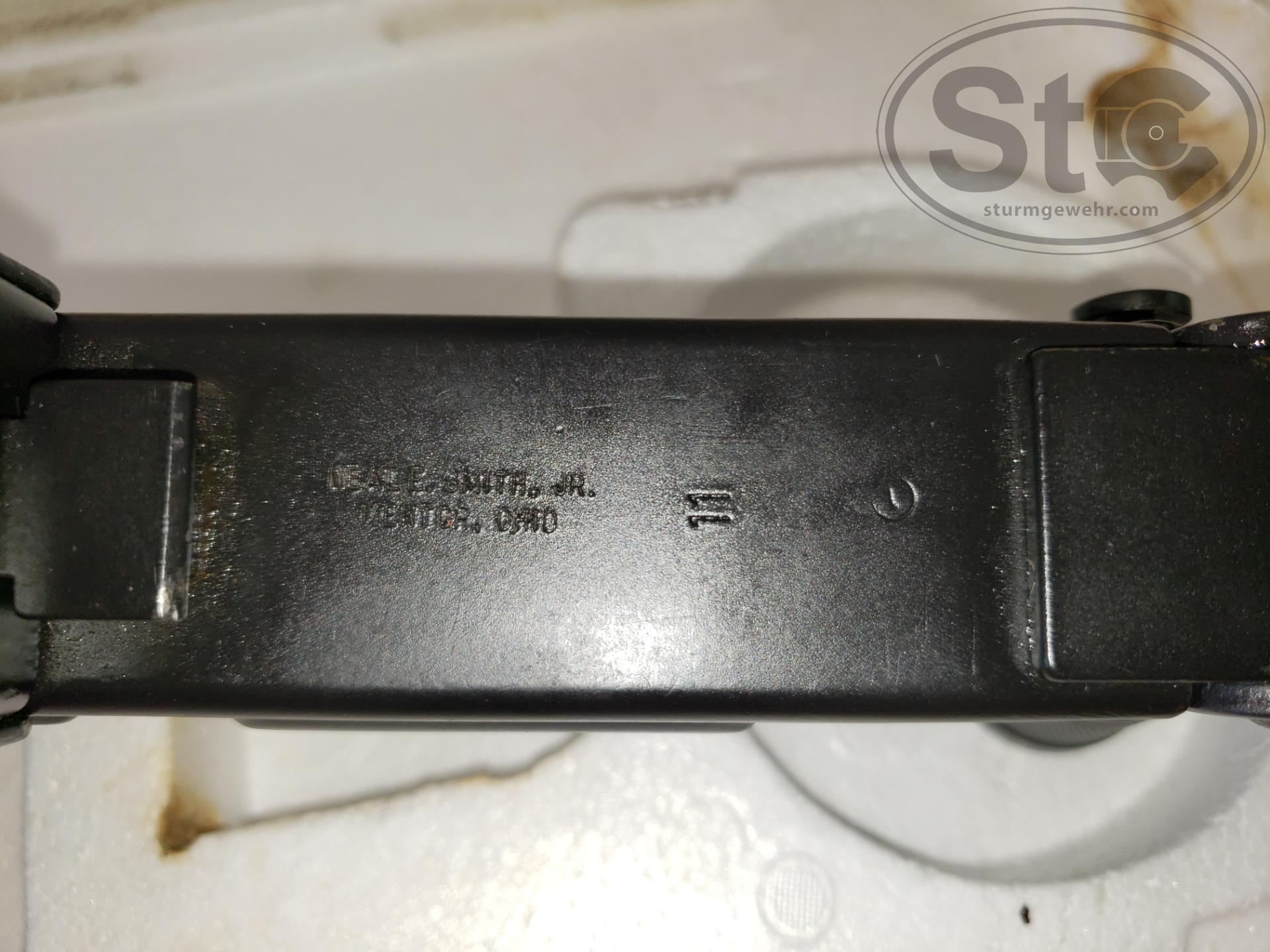 SPF transferable registered receiver IMI Uzi model A 9mm Neal Smith ...