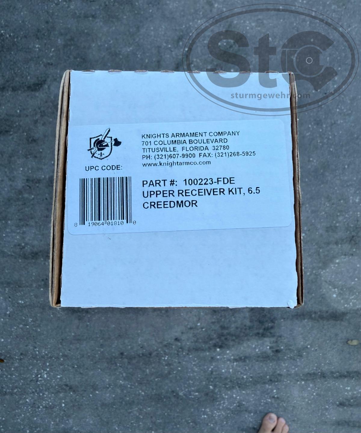 New Knights Armament KAC SR25 6.5 Creedmoor 22" Upper FDE 100223 M110A3 ...