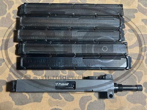 LAGE M11-22 Conversion Kit + Mags for COBRAY M11/9 SMG - Parts and ...