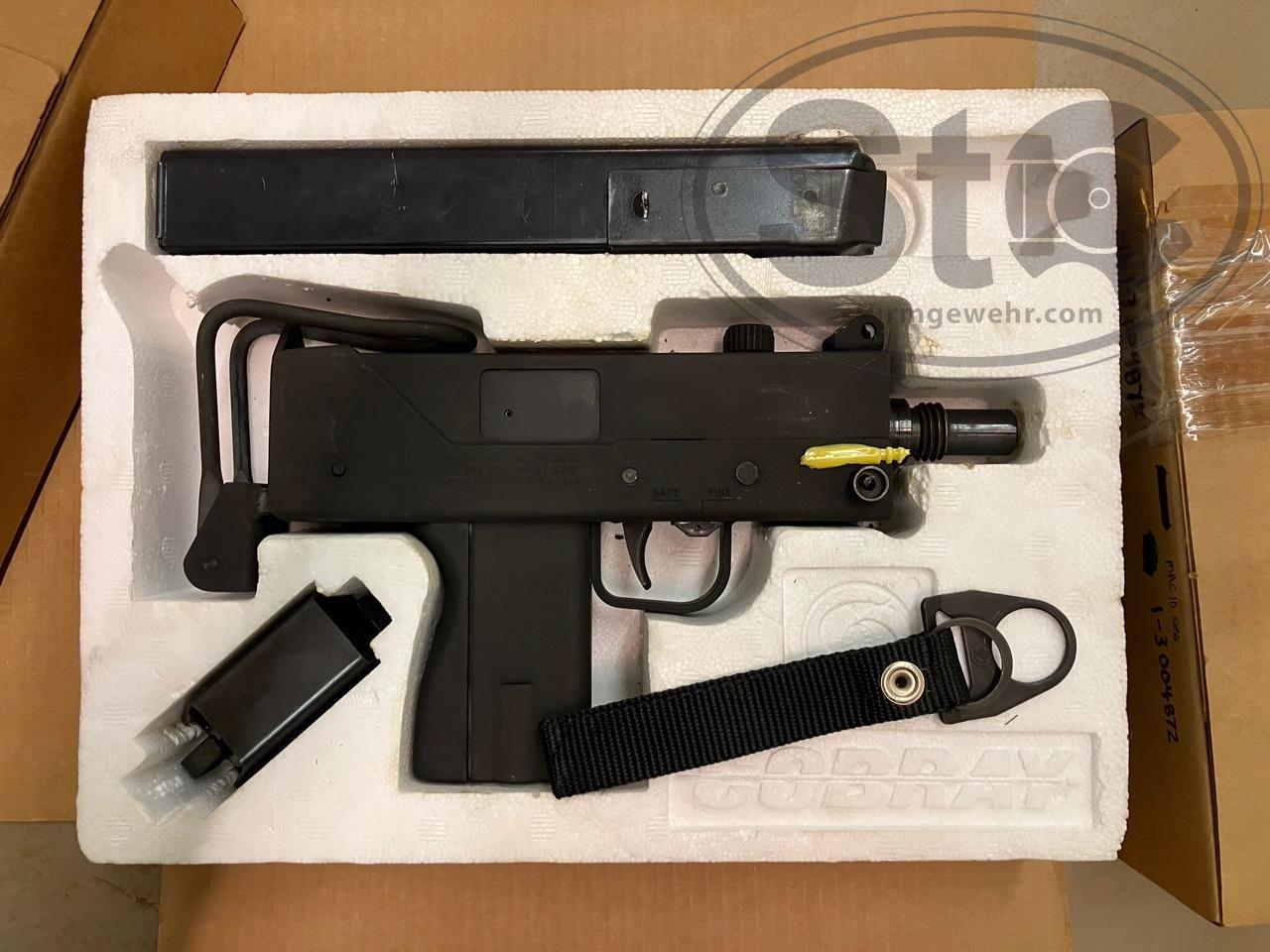 ONE Available, ONE SPF, Ingram M10 .45 ACP SMGs ASNIB, TWO Magazines ...