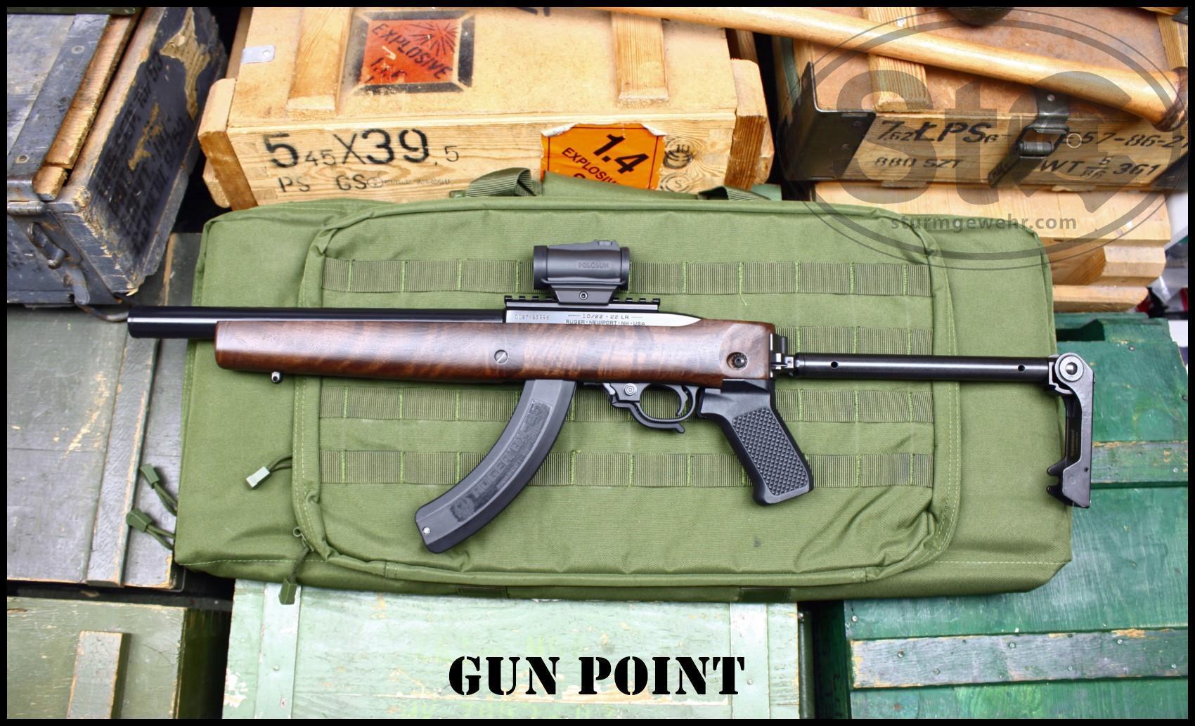 Factory New Ruger 10/22 Tactical Integrally Suppressed 22LR SBR Form 3 ...