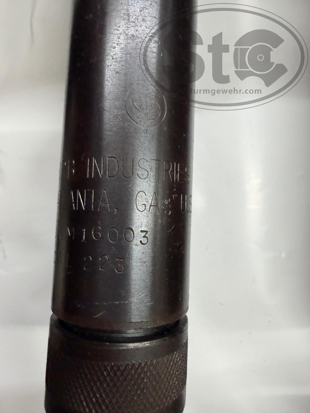 RPB Industries inc M16 serial #3 sionics suppressor and colt sp1 - NFA ...