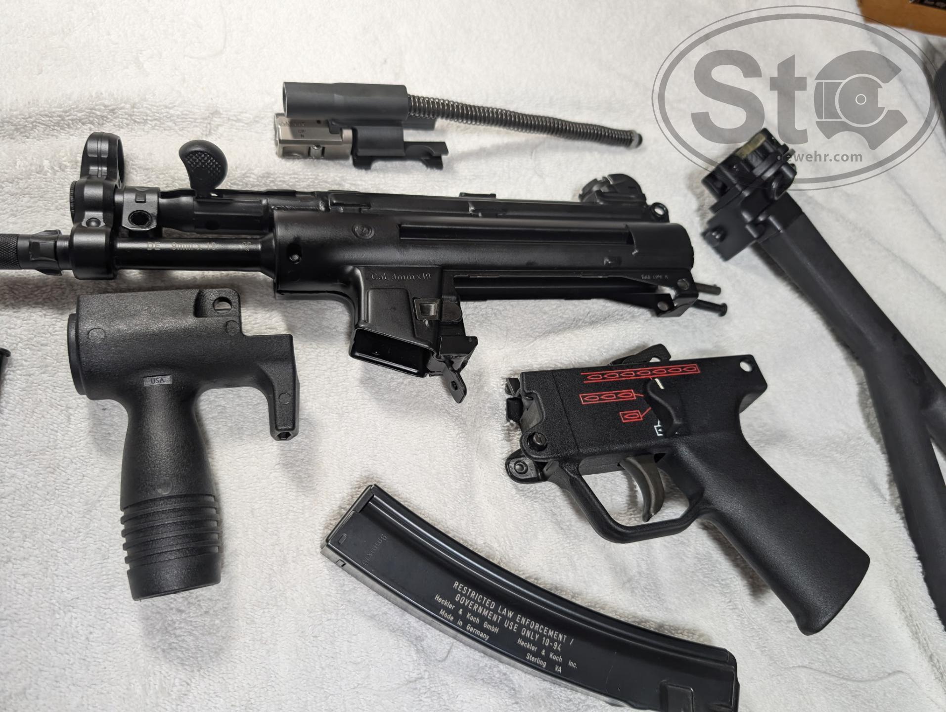 WTS: 4 Position HK MP5K w/Registered Qualified Sear & Original HK ...