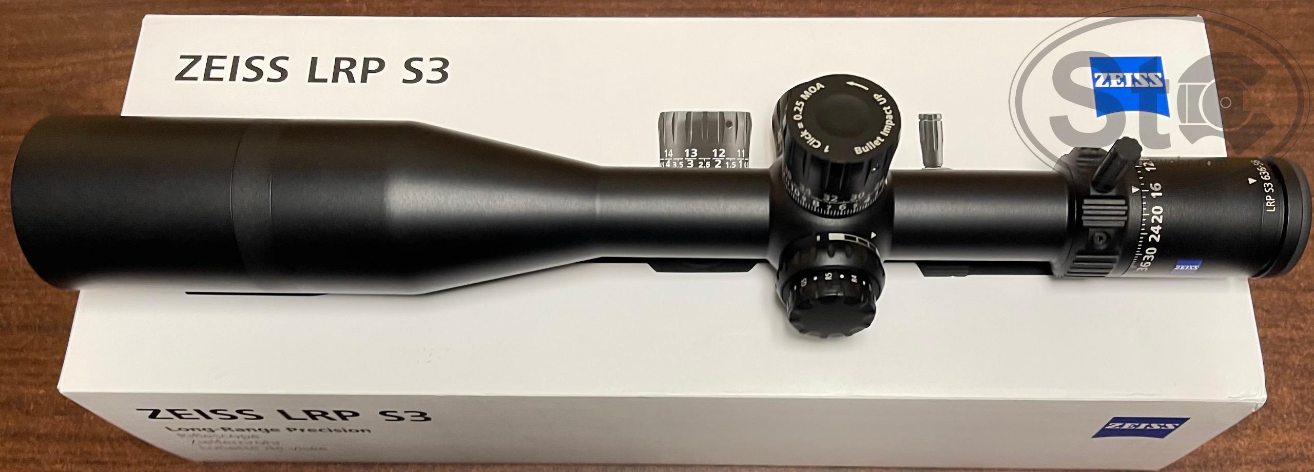 Zeiss LRP S3 6-36x56 Illuminated ZF-MOAi FFP Reticle with Extra ...