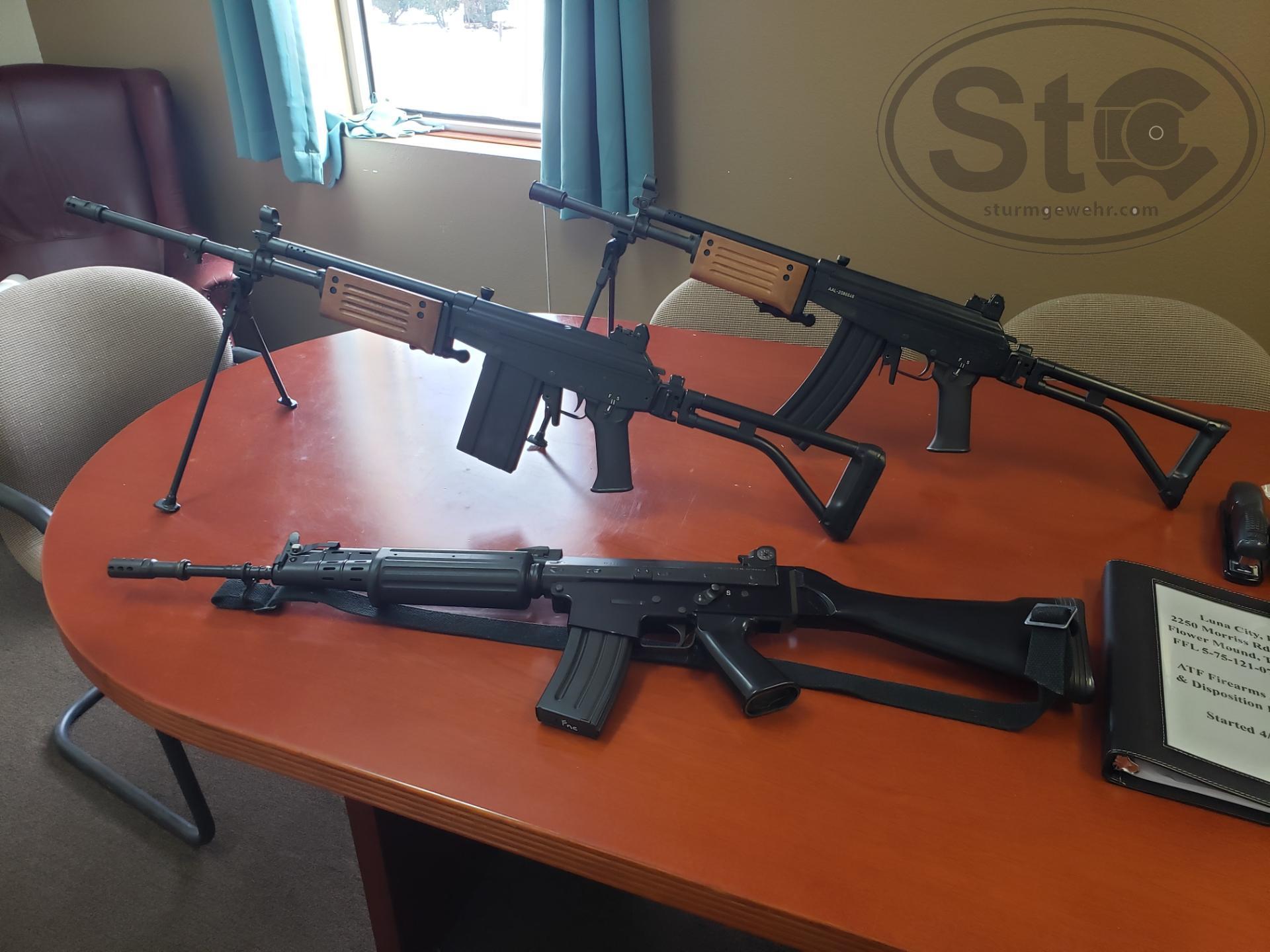 SPF Galil 332 like new and SPF exc condition FN FNC, both reduced ...