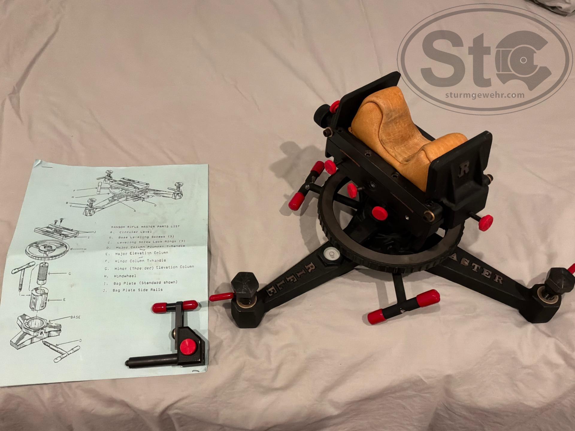 WTS: Ransom Master Rifle Rest with Competition Forend Stop $340 S&I ...