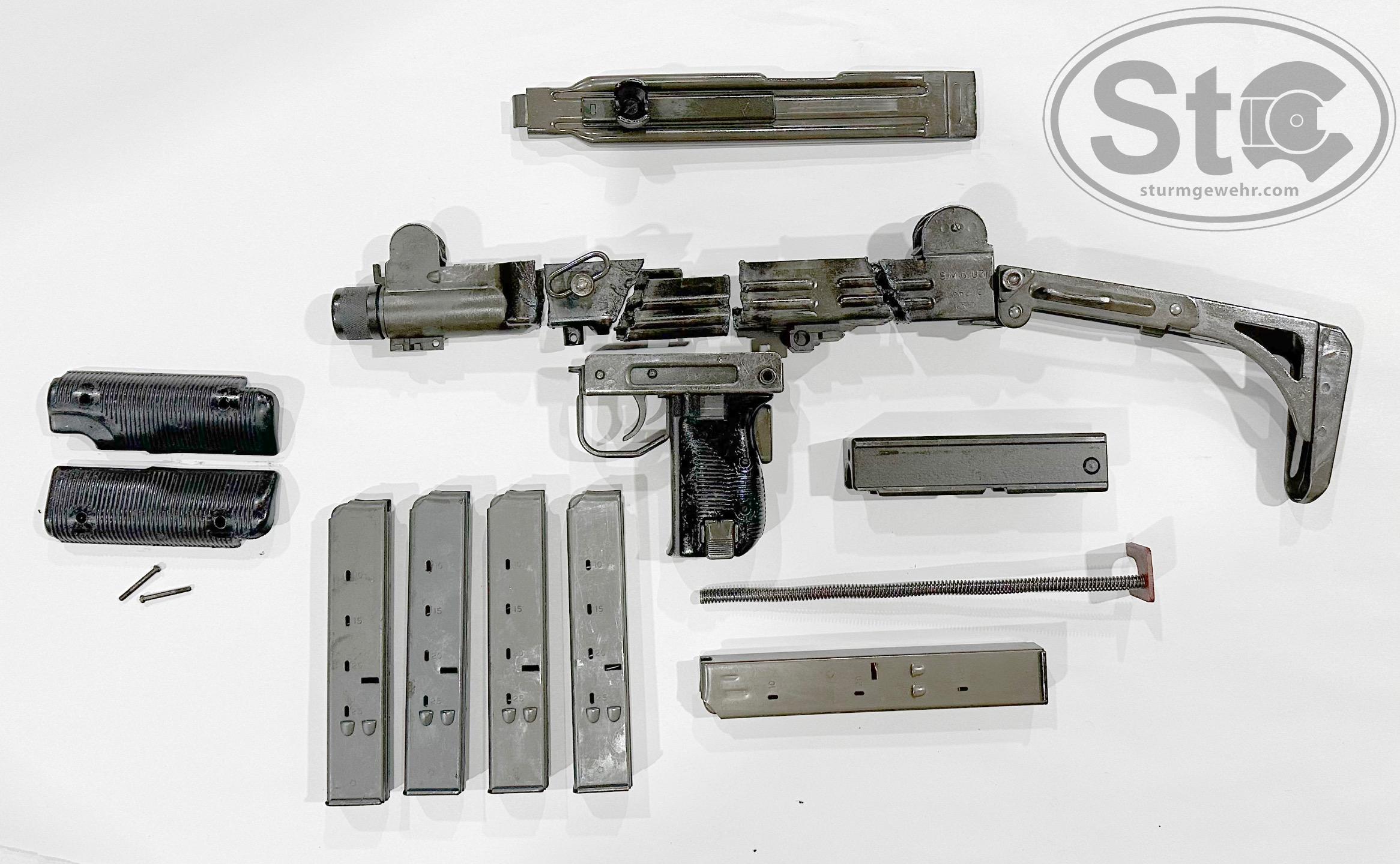 WTS: Uzi Folding Stock Parts Kit with "SMG UZI" and A R S Markings - 5 ...