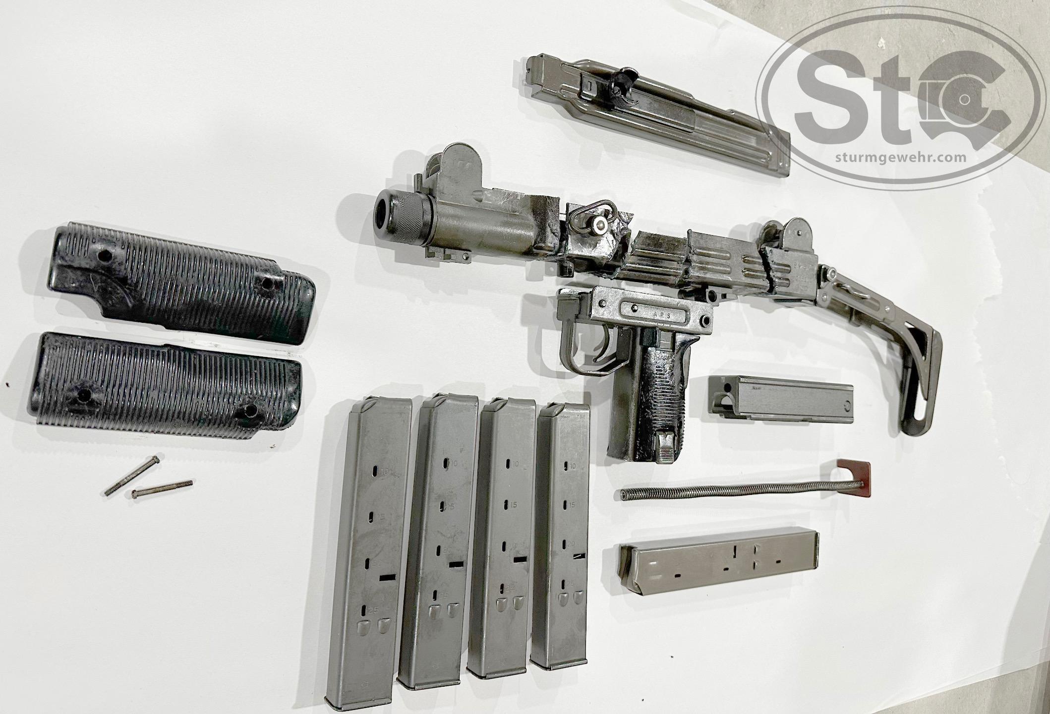 WTS: Uzi Folding Stock Parts Kit with "SMG UZI" and A R S Markings - 5 ...