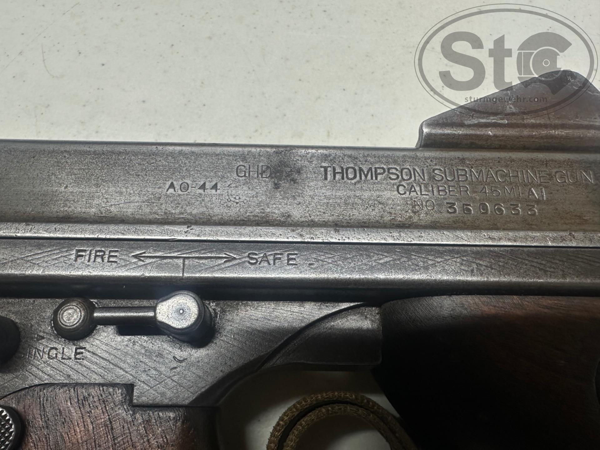 Pre Sample AOC M1 Thompson - NFA Market Board - Sturmgewehr.com Forums