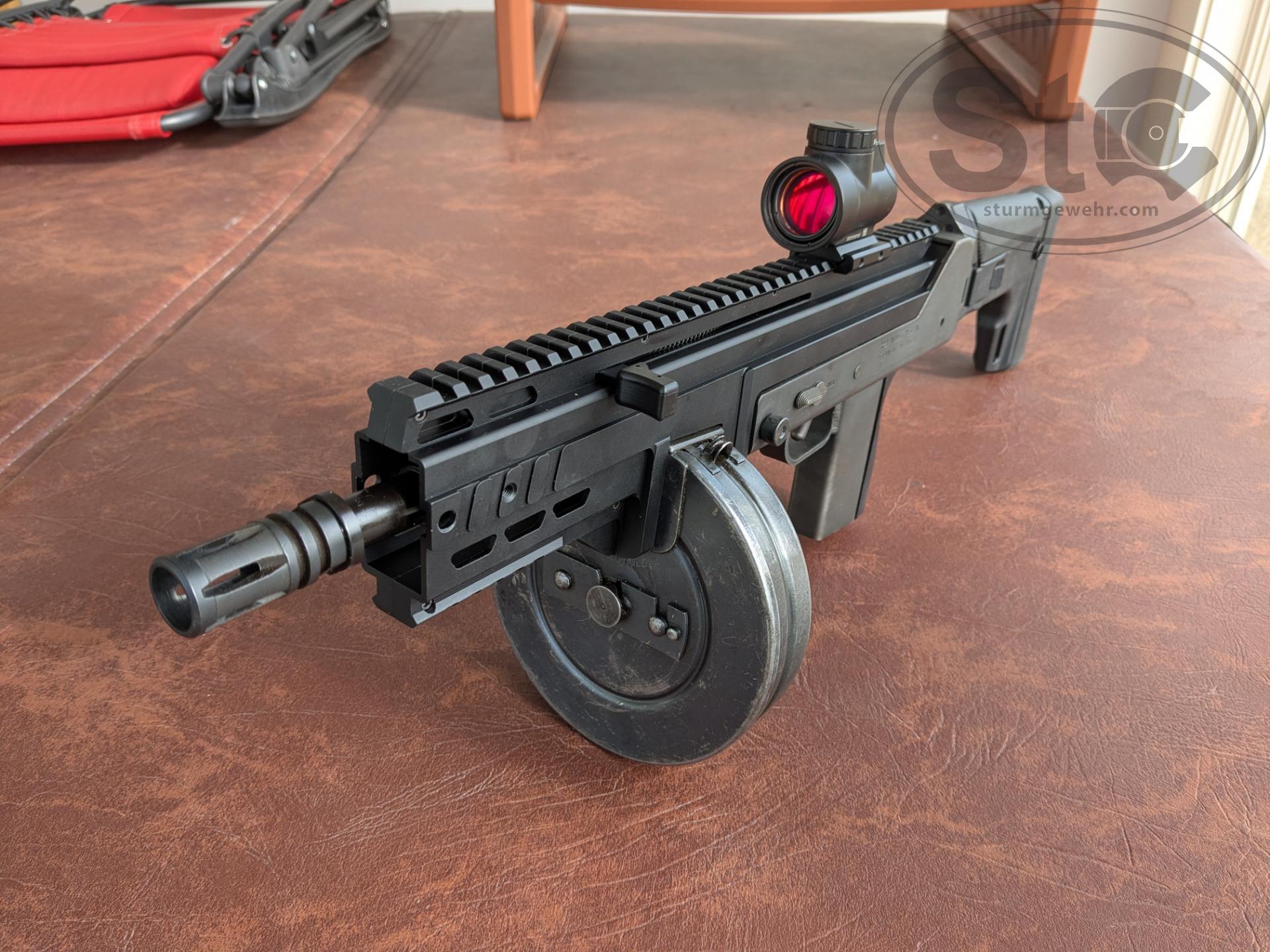 RPB Industries Mac-10, 9mm with Lage Max 10/31K upper On Form 3, NO CC ...