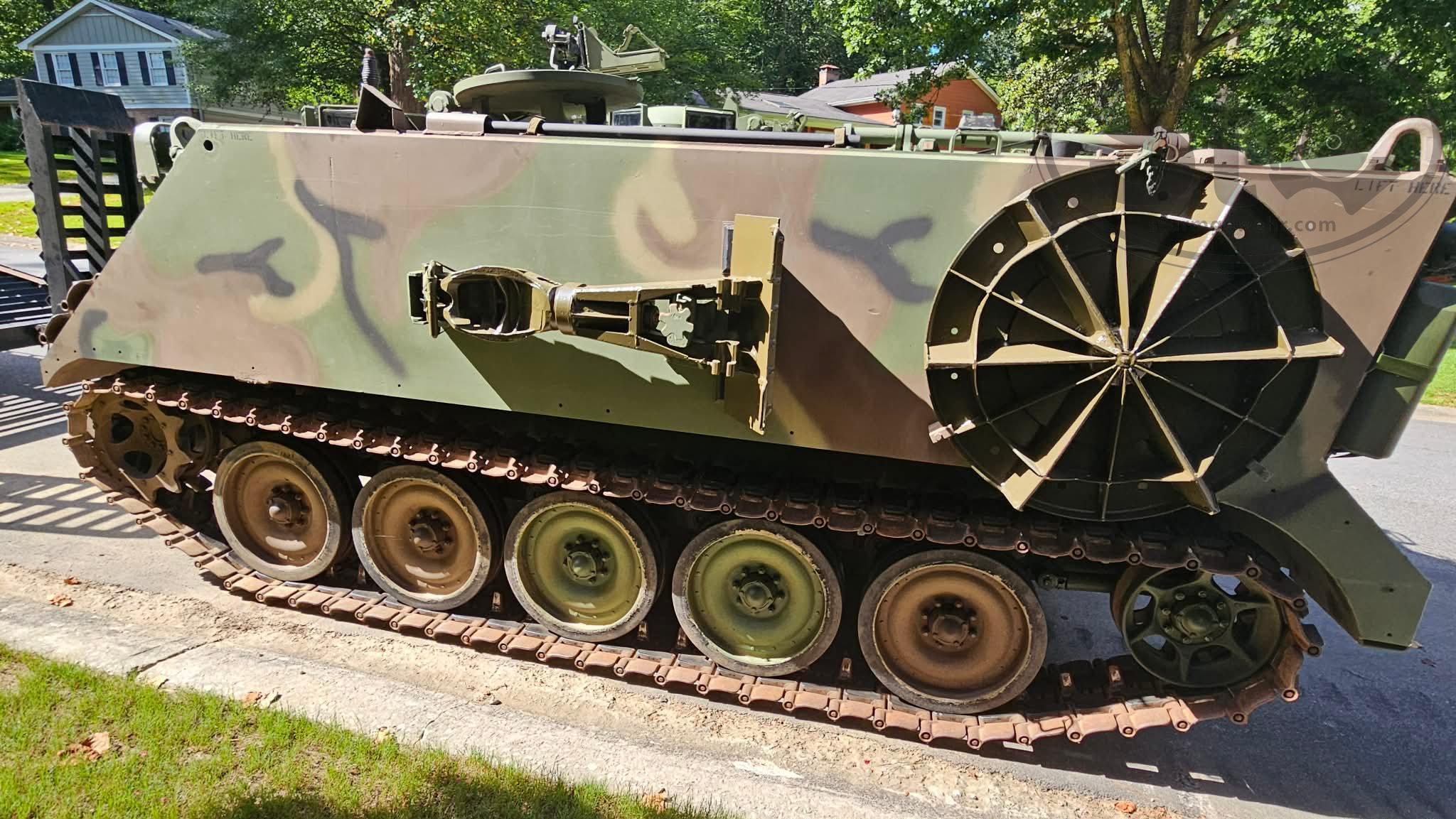WTS: 1952 M30 4.2" (107mm) Mortar - Live - with tracked carrier ...