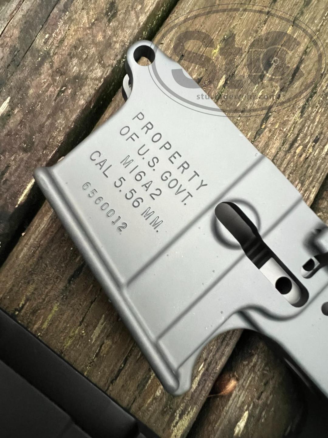 Colt Die Roll Marked M16A2, M4 Lower Receivers - reproductions marked ...
