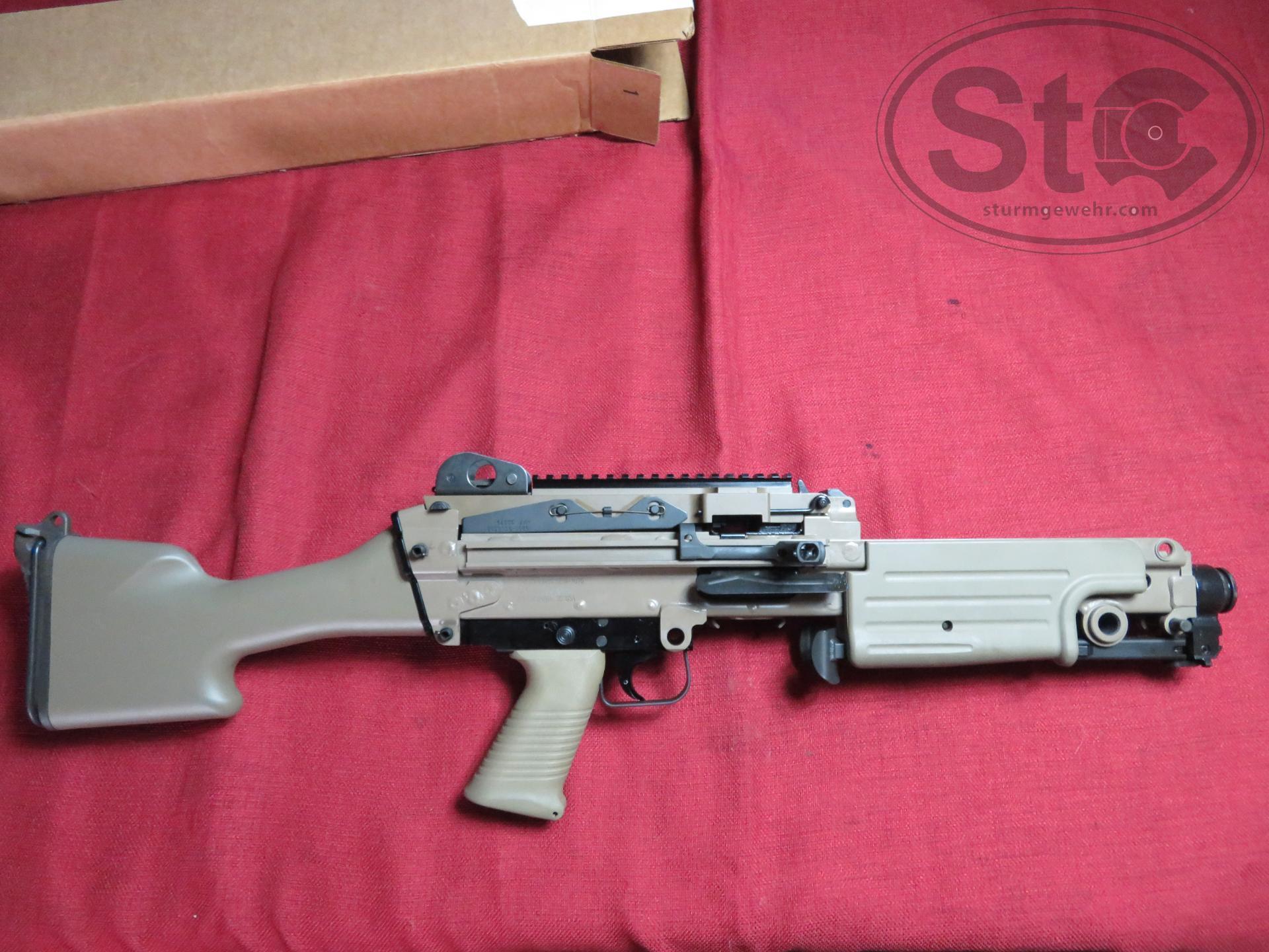 FN USA M249S Semi Belt Fed FDE NIB $9500/shipping - Semi-Auto Market ...