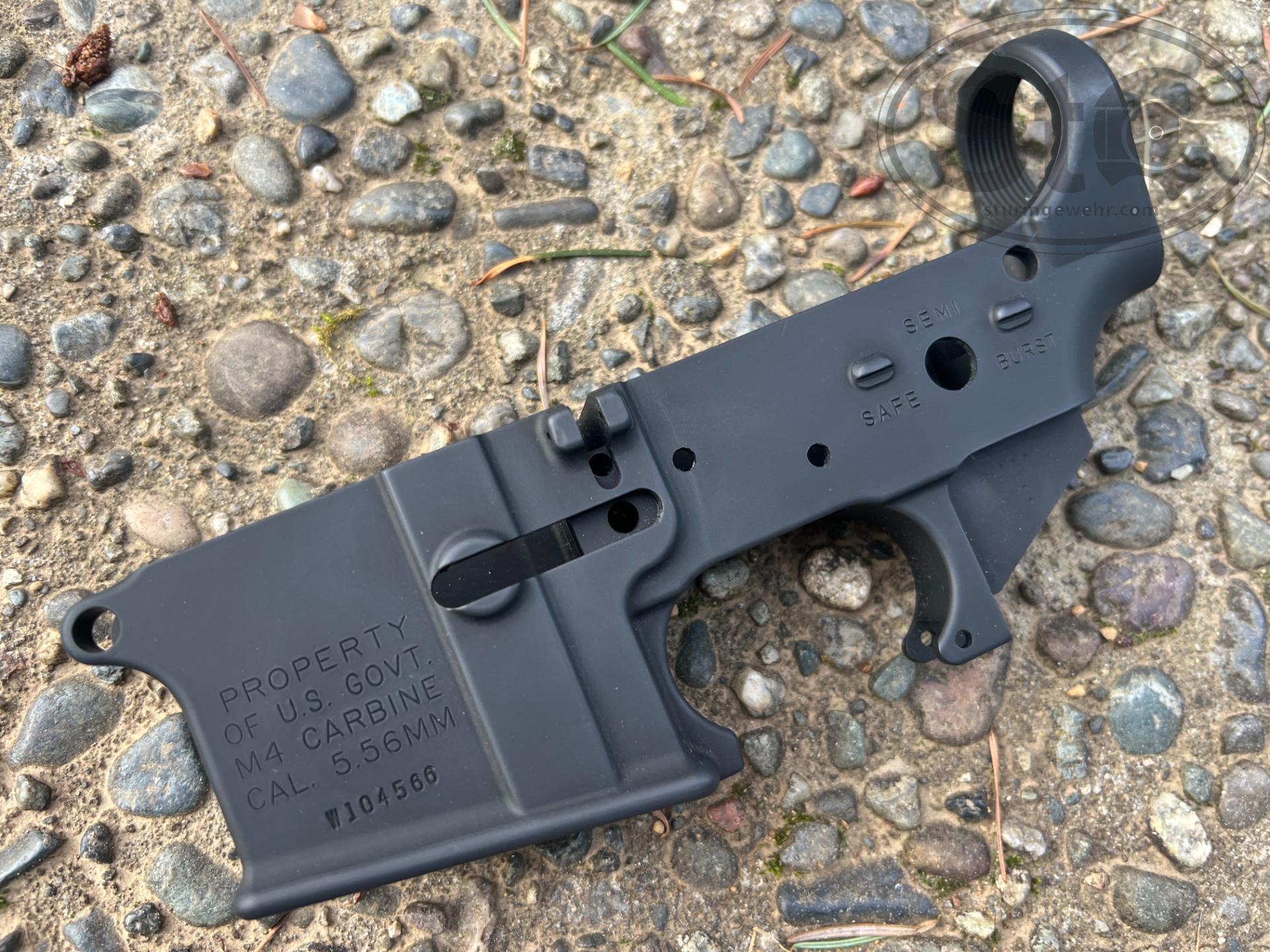 Colt Die Roll Marked M16A2, M4 Lower Receivers - reproductions marked ...