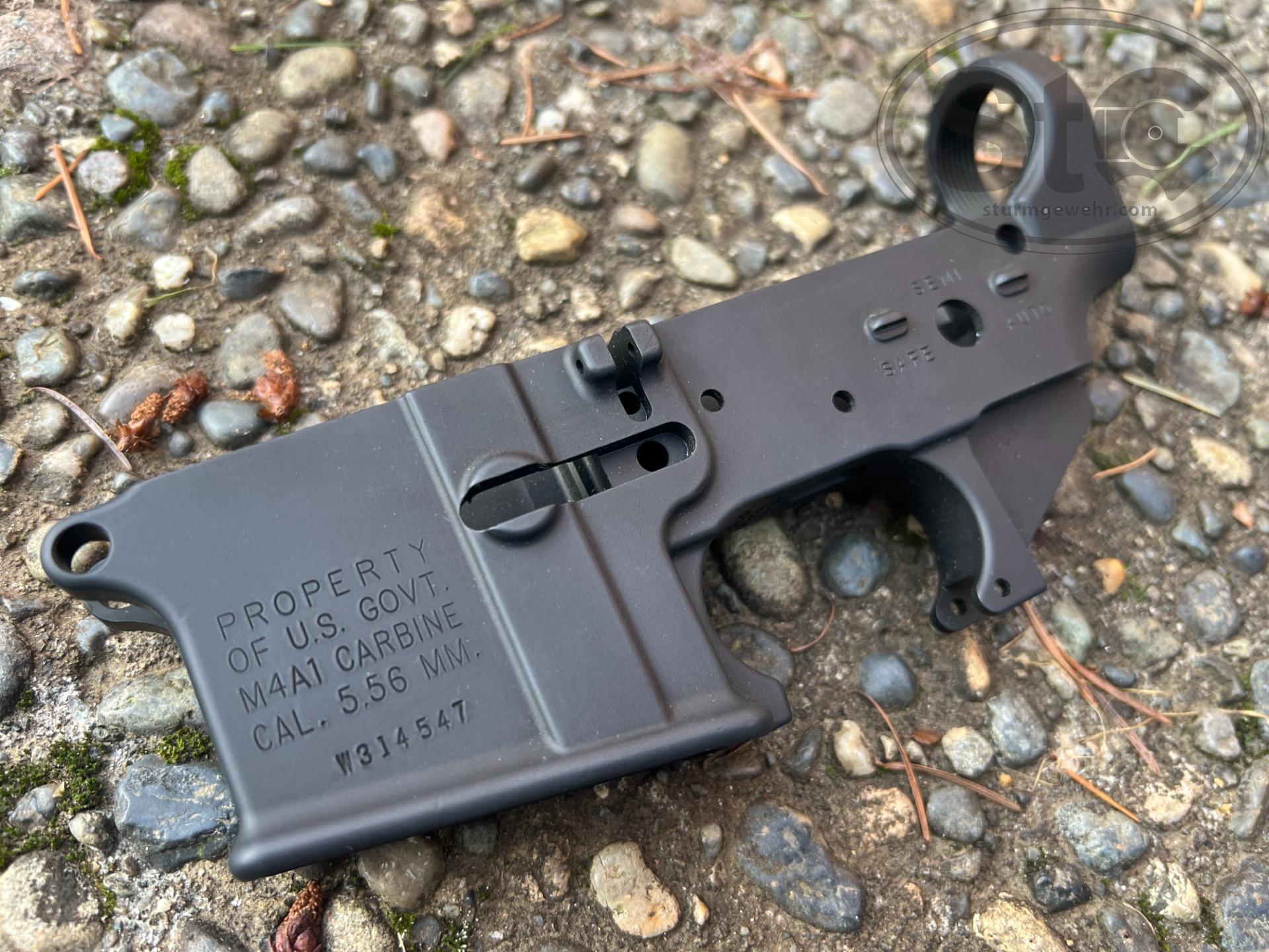 Colt Die Roll Marked M16A2, M4 Lower Receivers - reproductions marked ...