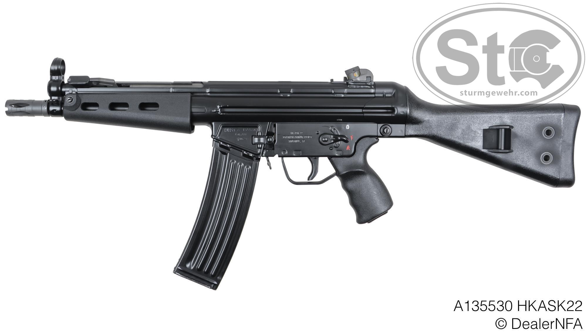 HK 53A2, SBR, with a JAC, Jonathan Arthur Ciener Machine Gun - NFA ...