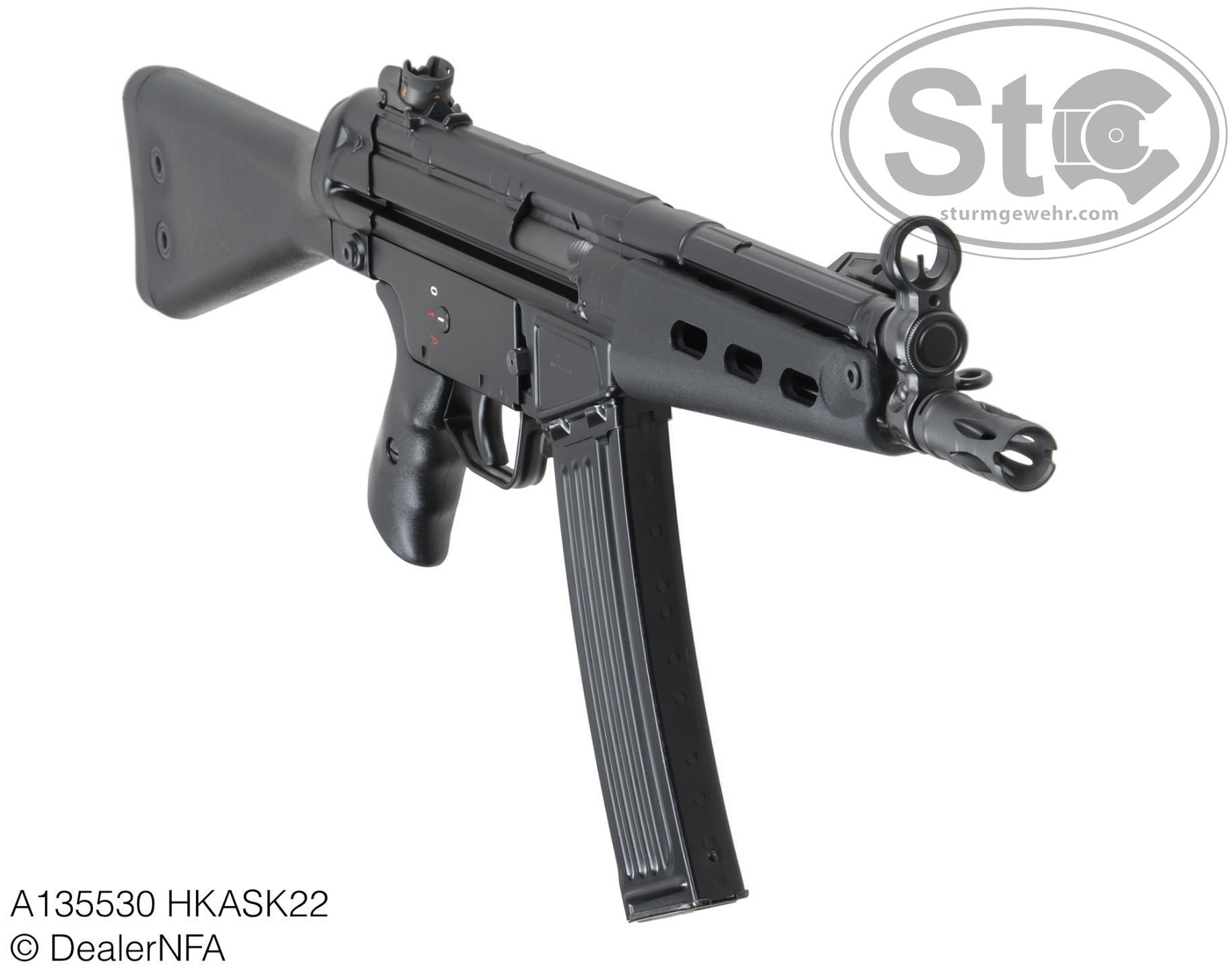 HK 53A2, SBR, with a JAC, Jonathan Arthur Ciener Machine Gun - NFA ...