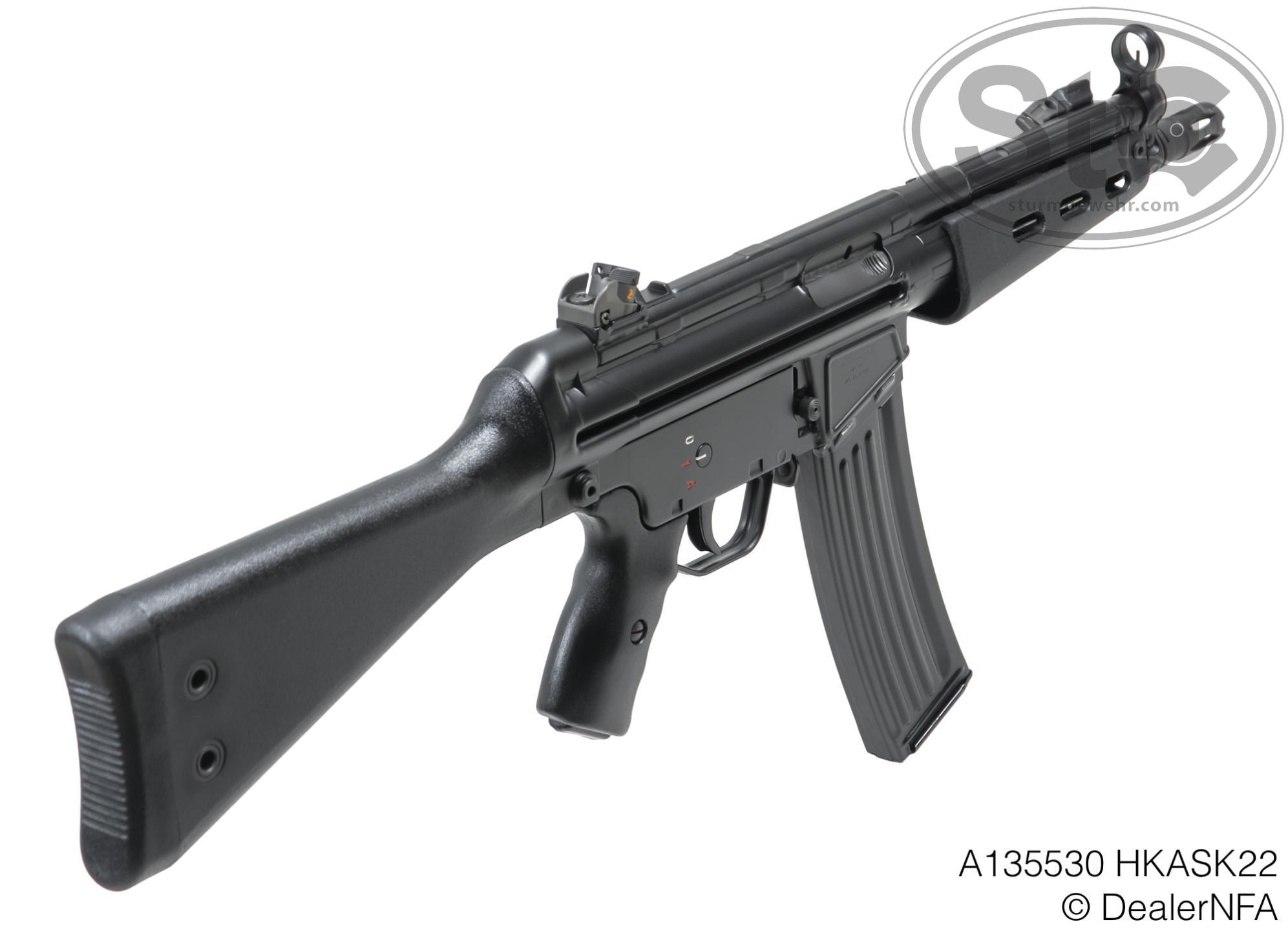 HK 53A2, SBR, with a JAC, Jonathan Arthur Ciener Machine Gun - NFA ...