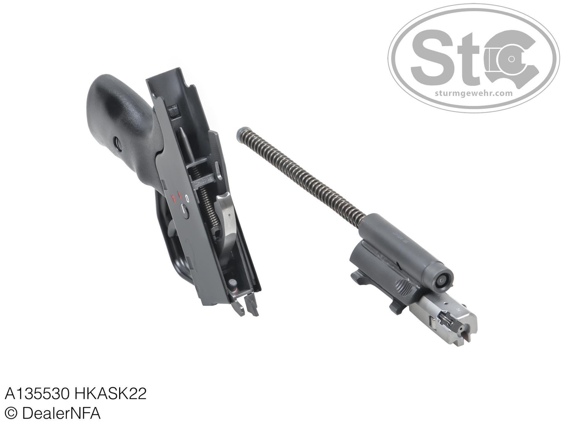 HK 53A2, SBR, with a JAC, Jonathan Arthur Ciener Machine Gun - NFA ...